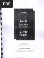 Test T.A.L.E. de Lectura y Escritura | PDF