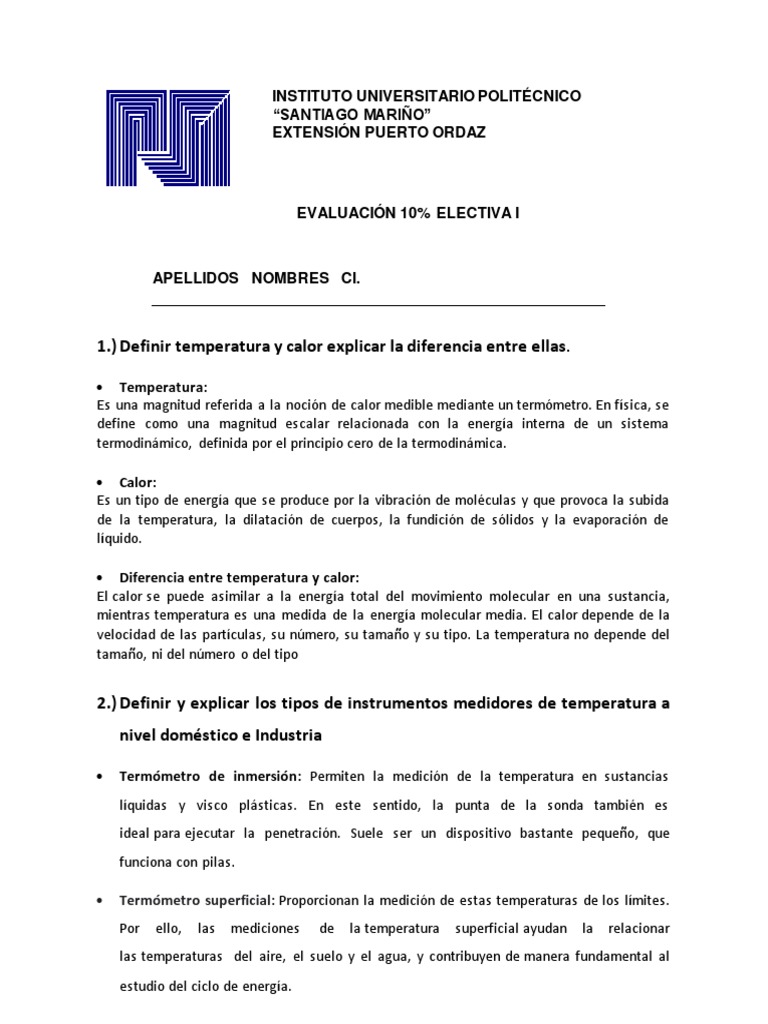 Activada 1 (Corte2) Gerardo Baez (Electiva 1) .X | PDF | Celsius ...