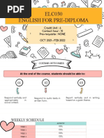 Eet699 Speaking Sample | PDF | Applied Psychology | Behavioural Sciences