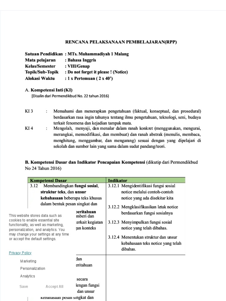 PDF RPP Ukin DL | Download Free PDF | Http Cookie | Analytics