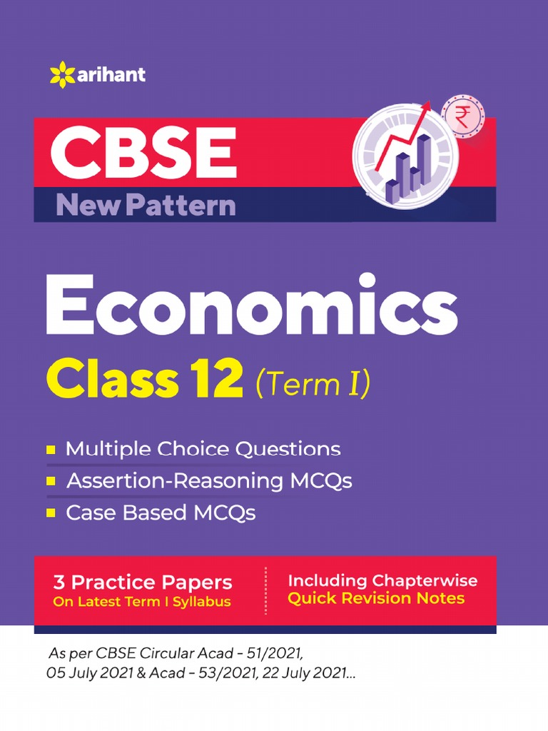Arihant Economics Class 12 Term 1 WWW JeebOOKS in | PDF