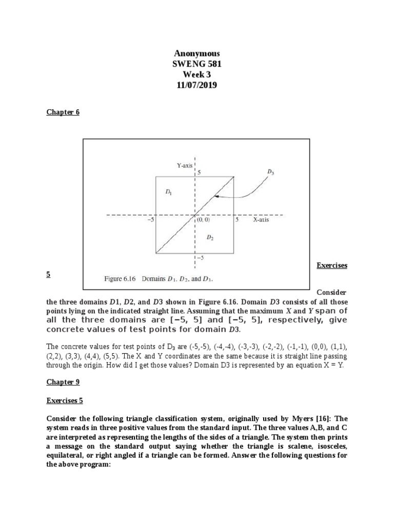Week 3 Homework | PDF | Class (Computer Programming) | Triangle
