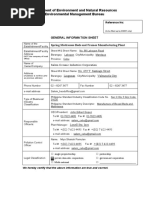 SMR Form - Self-Monitoring Report | PDF | Wastewater | Waste Management