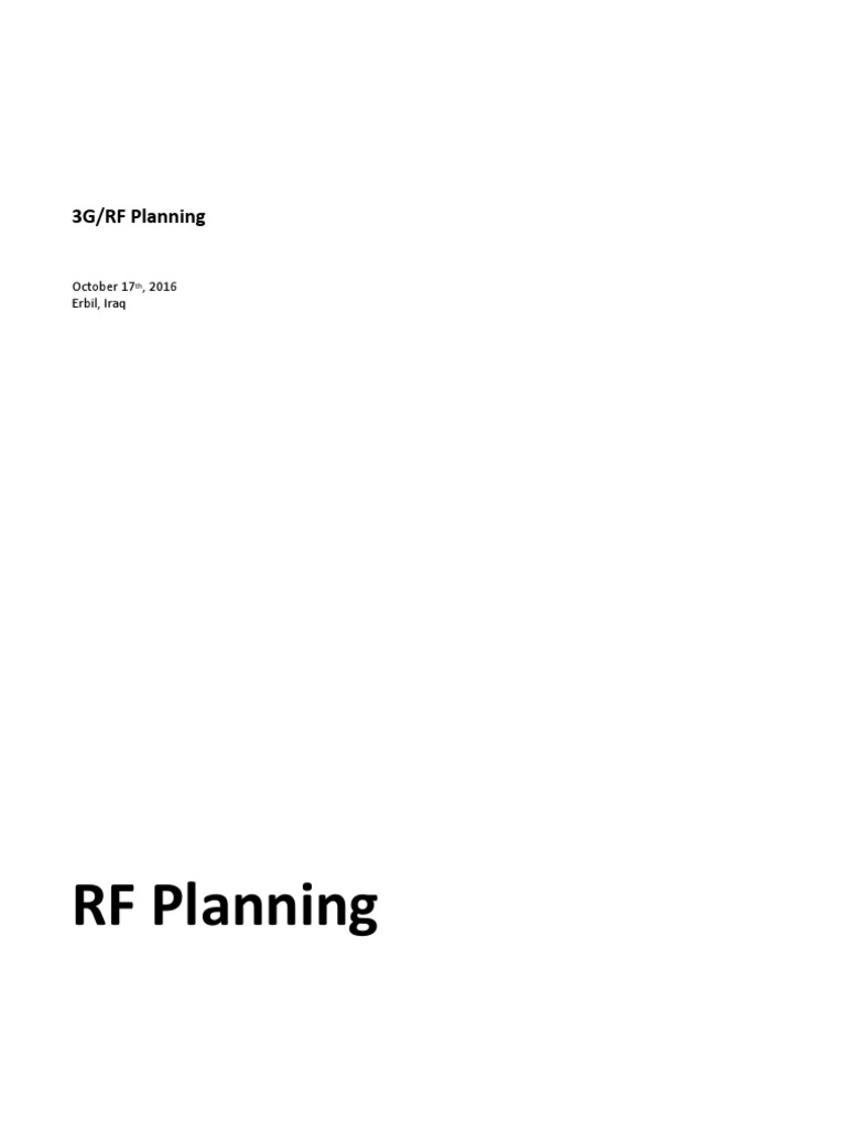 3G Workshop - Module 1 | PDF | Data Transmission | High Speed Packet Access