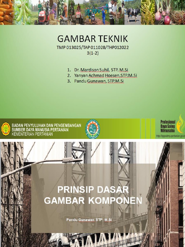 Gamtek-7 Prinsip Gambar Komponen | PDF