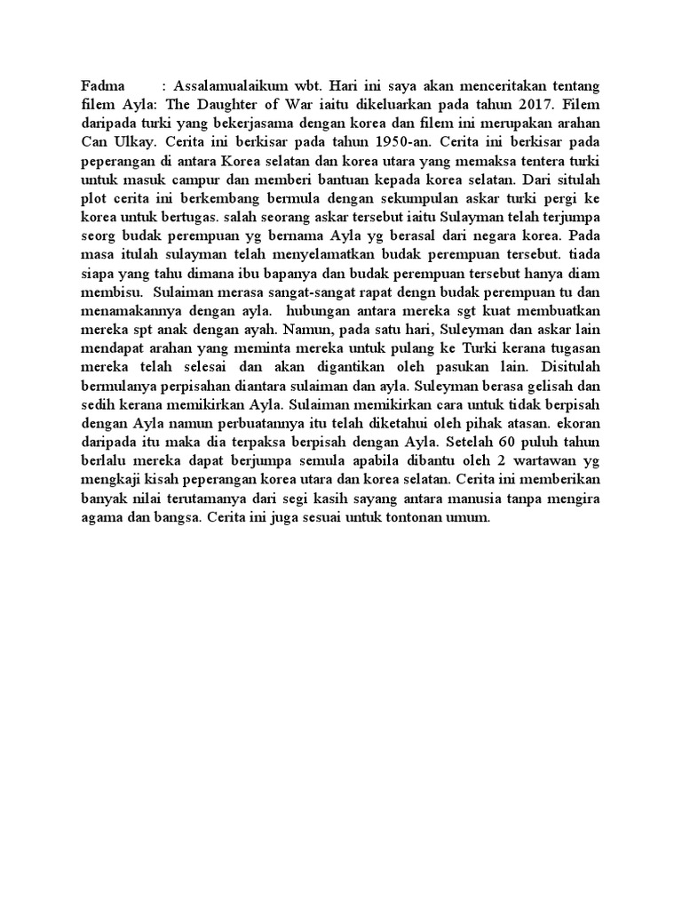 Script Ayla Group | PDF