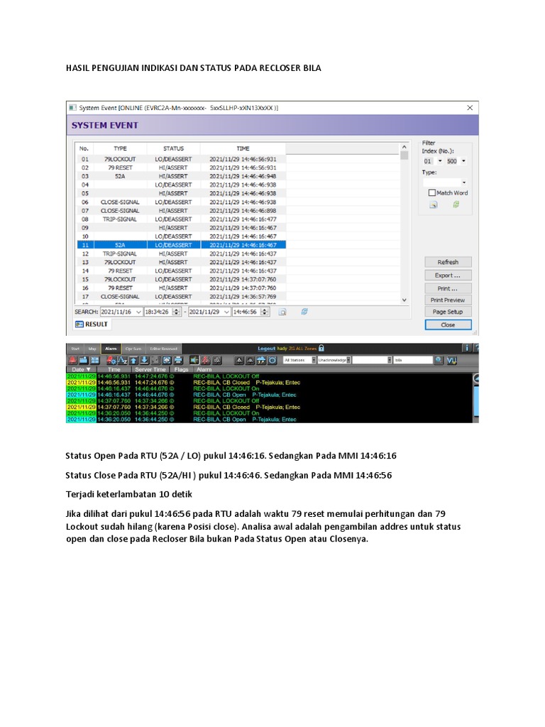 Investigasi Waktu Recloser Bila | PDF | Komputer