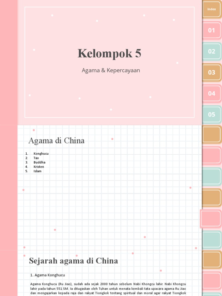 115 PPT PKKC Kelompok 5 Agama & Kepercayaan | PDF