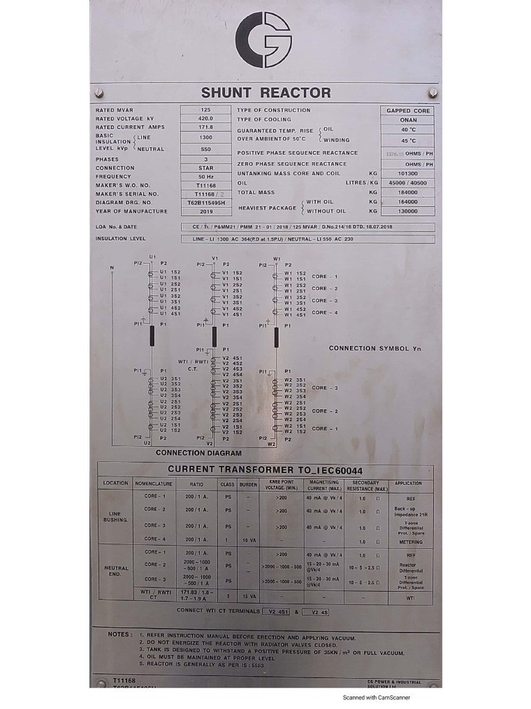 AP Transco 400-220KV Substation Chittoor | PDF