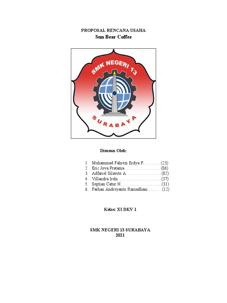 Proposal Rencana Usaha Pkwu | PDF