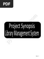 Class 12 CS Project - Library Management System | PDF | Python ...