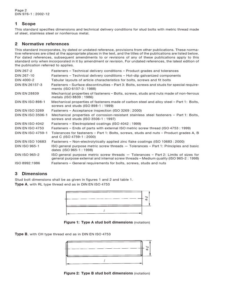 Din 976 PDF | PDF