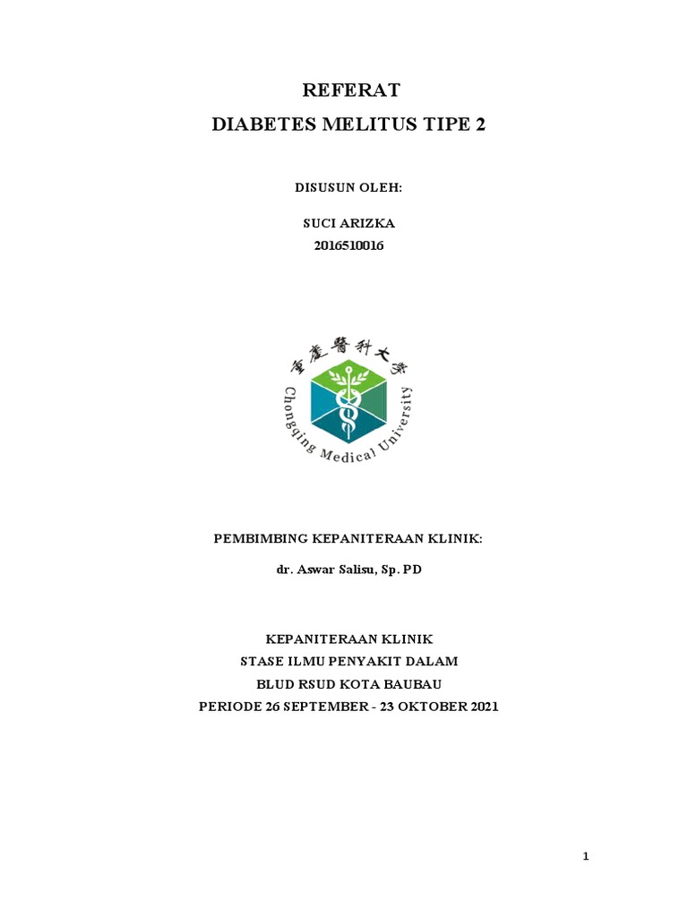 1 - Referat-DM-Tipe-2 | PDF
