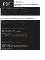 Python 1 To 16 Practical | PDF | Method (Computer Programming ...