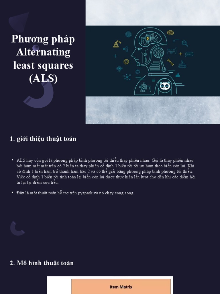 Phương Pháp Alternating Least Squares (ALS) | PDF
