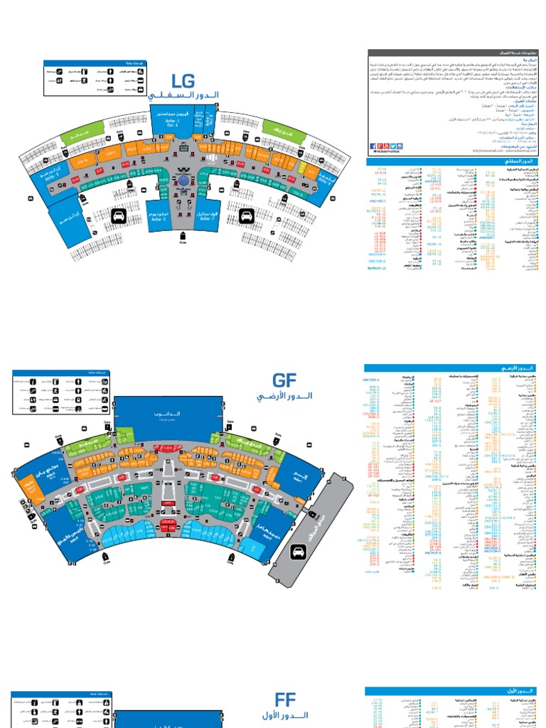 Red Sea Jeddah Mall Directory | PDF