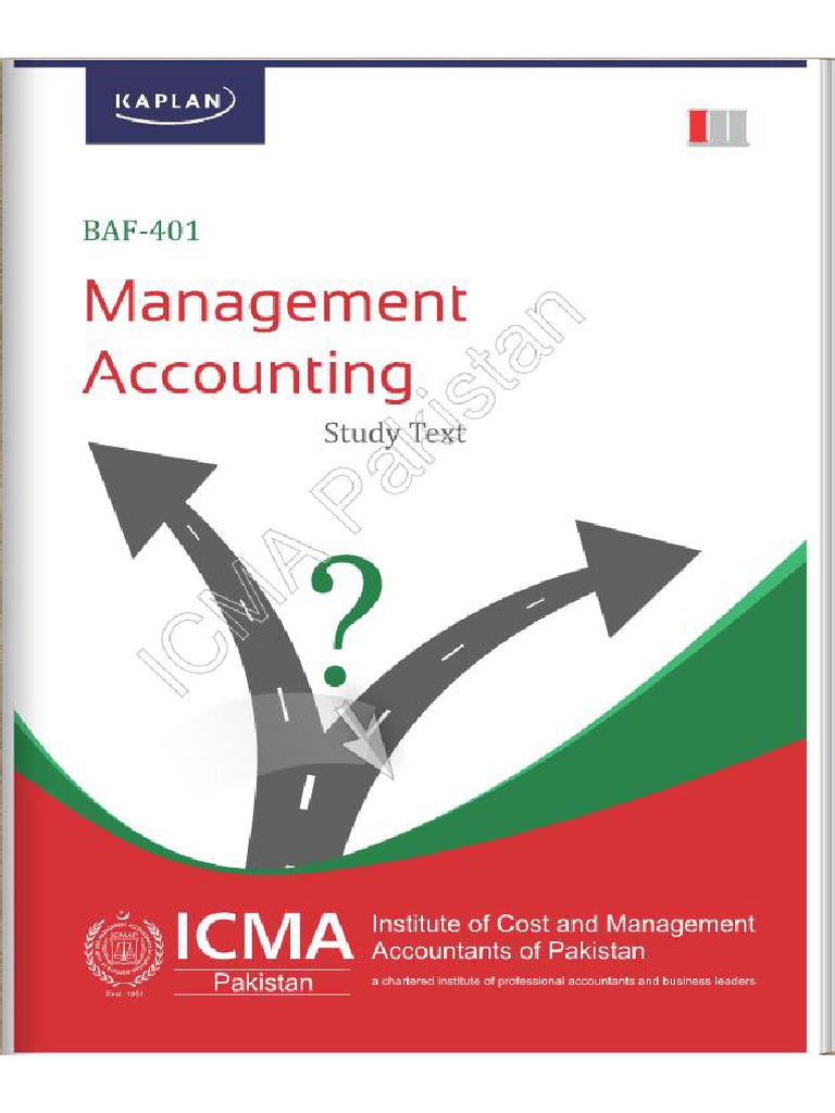 ICMAP Management Accounting Study Text | PDF