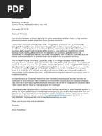 JP Morgan Cover Letter | PDF