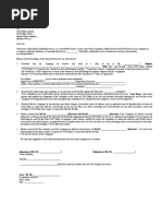 Joint Declaration Form | PDF