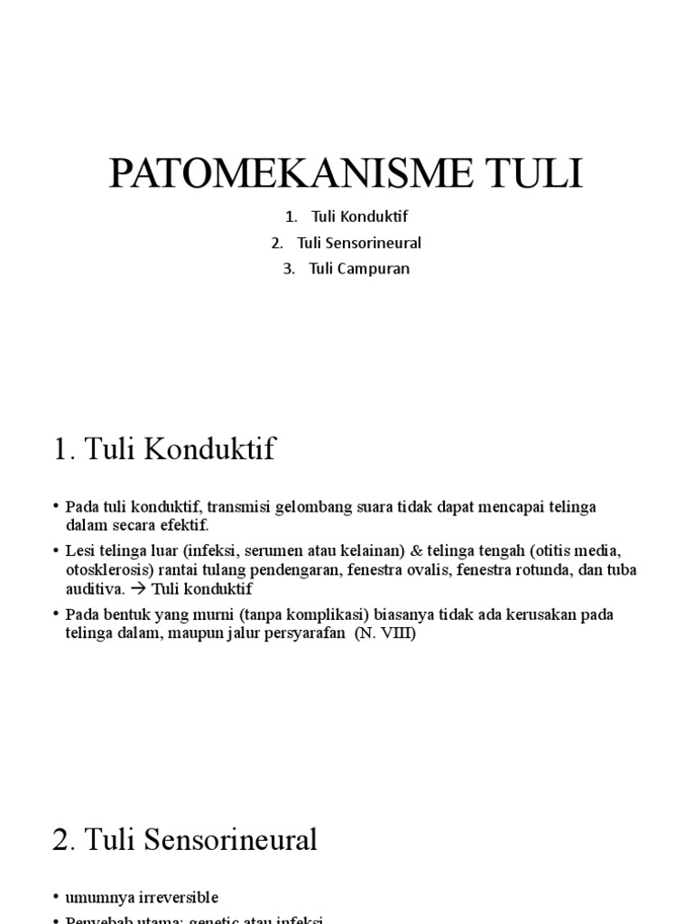 Patomekanisme Tuli | PDF
