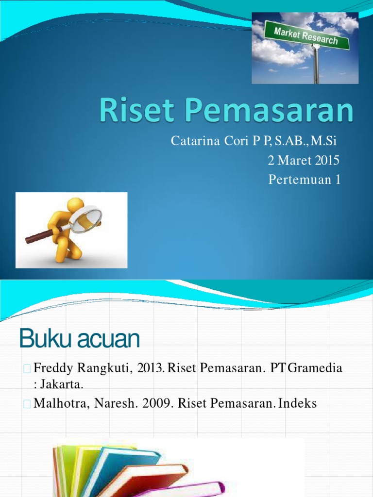 Konsep Riset Pemasaran | PDF