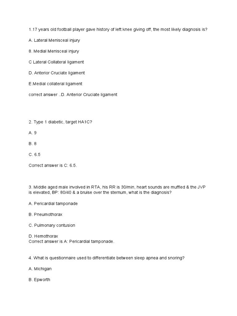 Practice Paper Section05 | PDF | Medicine | Clinical Medicine