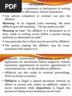 Format For Counter Claim Under Order 8 Rule 6 of CPC | PDF | Affidavit | Government