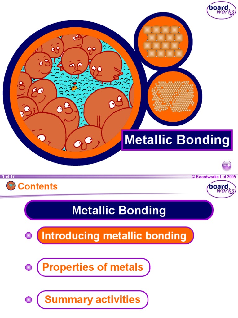 Metallic Bonding | PDF | Alloy | Metals