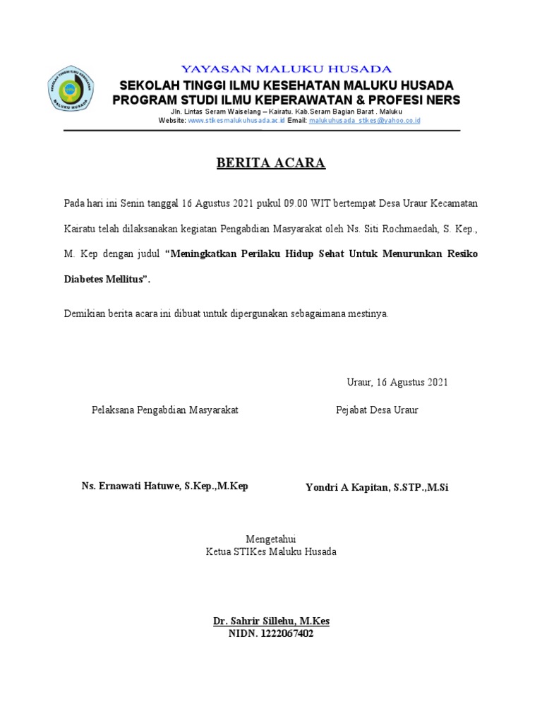 Berita Aacra Pengmas | PDF | Pengembangan Diri | Gaya Hidup