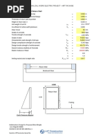 DPWH Grouted Riprap Design | PDF | Slope | Pressure