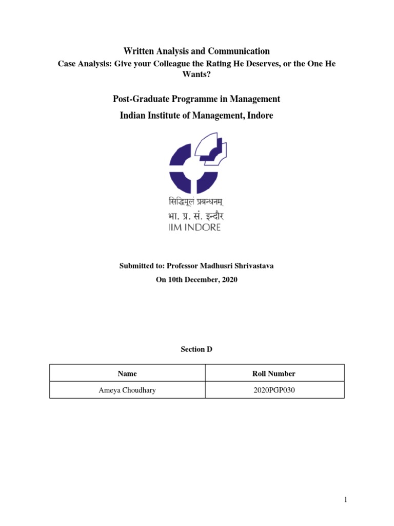 WAC Assignment | Download Free PDF | Evaluation | Empathy