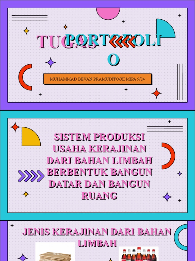 Muh Bevan Pramudito - XI MIPA 9 (Tugas Portofolio) | PDF