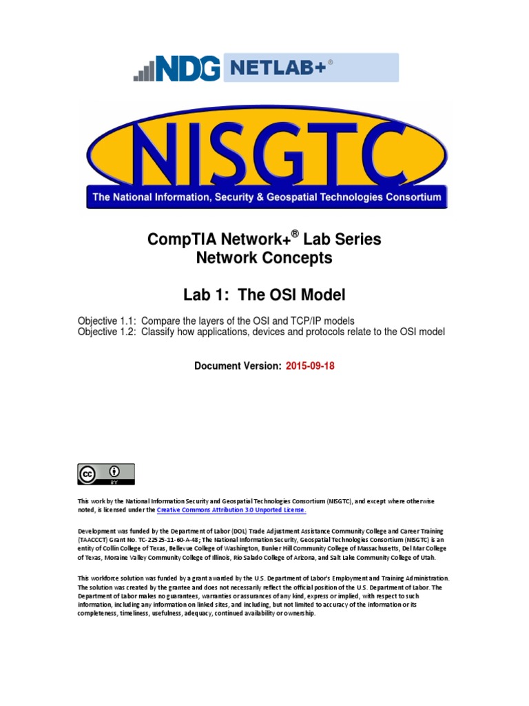 Wireshark Notes-OSI and TCP-IP | PDF | Internet Protocols ...