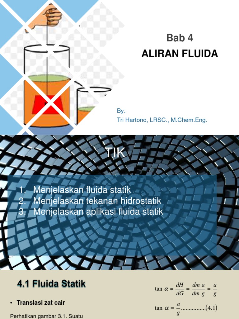 Bab 4.1 Fluida Statik-2021 | PDF