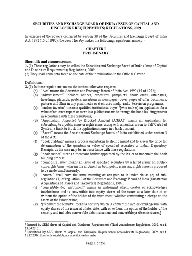 ICDR | PDF | Securities (Finance) | Stocks