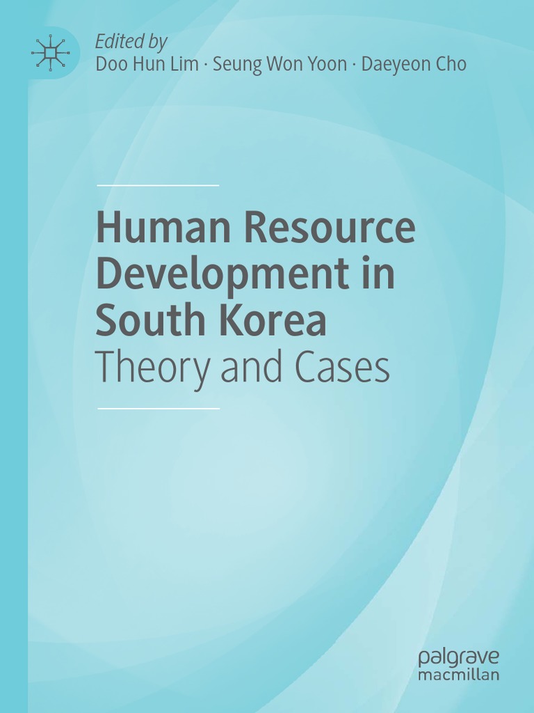 Human Resource Development in South Korea: Theory and Cases | PDF ...