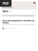 Obsidian Markdown Cheat Sheet | PDF | Html Element | Hypertext