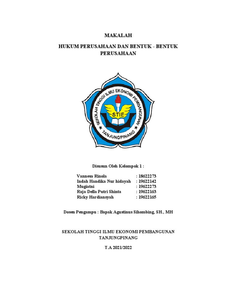 Makalah Aspek Hukum Dalam Bisnis Kel.1 | PDF