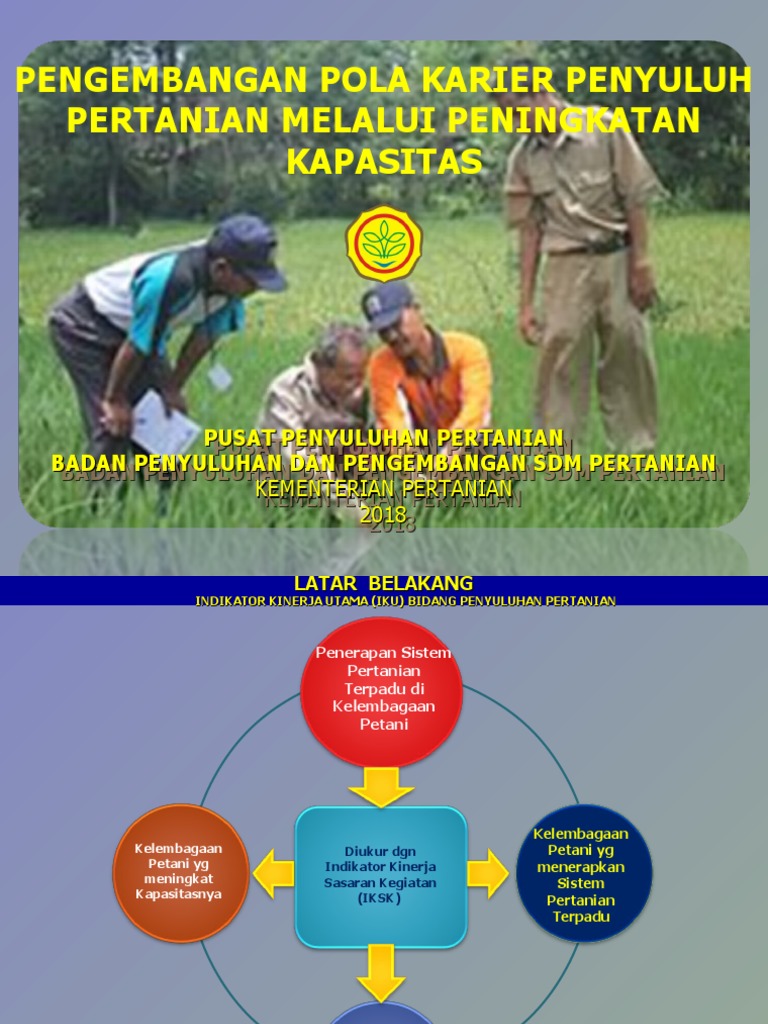Peningkatan Kapasitas Penyuluh Pertanian | PDF