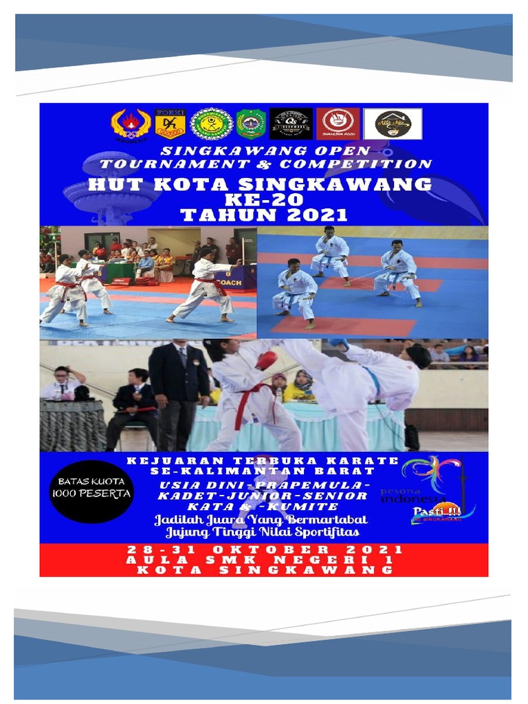 Undangan Proposal Karate | PDF