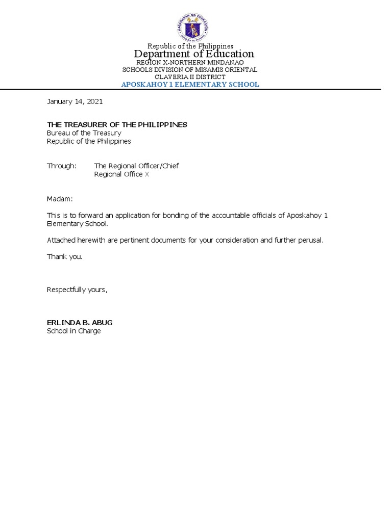 Letter Request To BTR | PDF