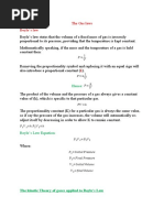 GAS LAWS Notes PDF | PDF | Gases | Applied And Interdisciplinary Physics