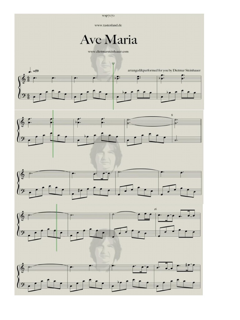 Ave Maria Partition Piano | PDF
