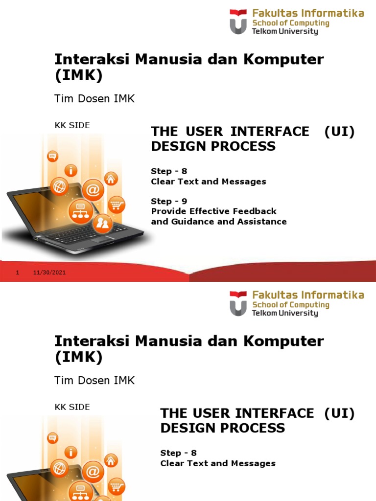 Slide Bab 7 Proses Desain UI Step 8 9-VRE | PDF | Window (Computing ...