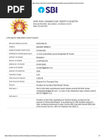 80G Receipt | PDF | Payments | Society