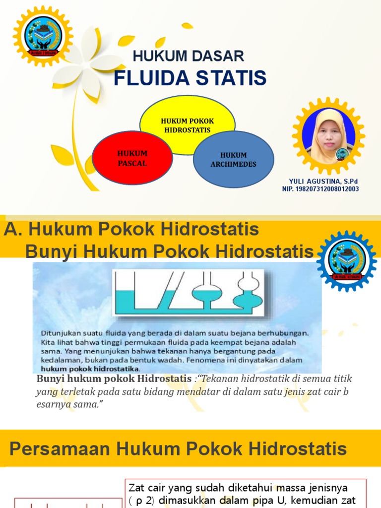 Hukum Pokok Hidrostatis | PDF
