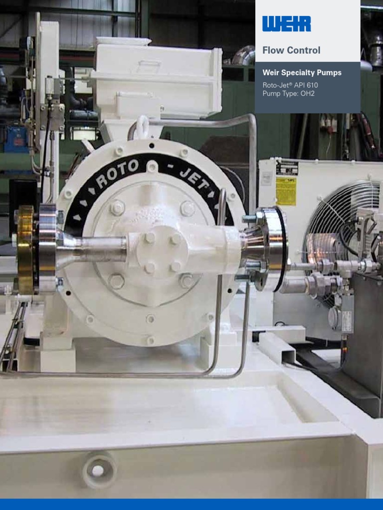 Flow Control: Weir Specialty Pumps | PDF | Pump | Mechanical Engineering