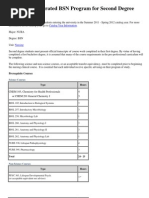 UTA BSN Program Admission Requirements | PDF | University And College ...