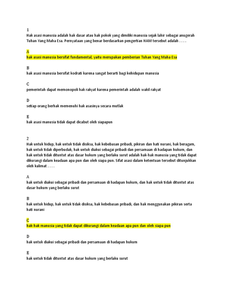 PPKN Uh Ham | PDF | Politik