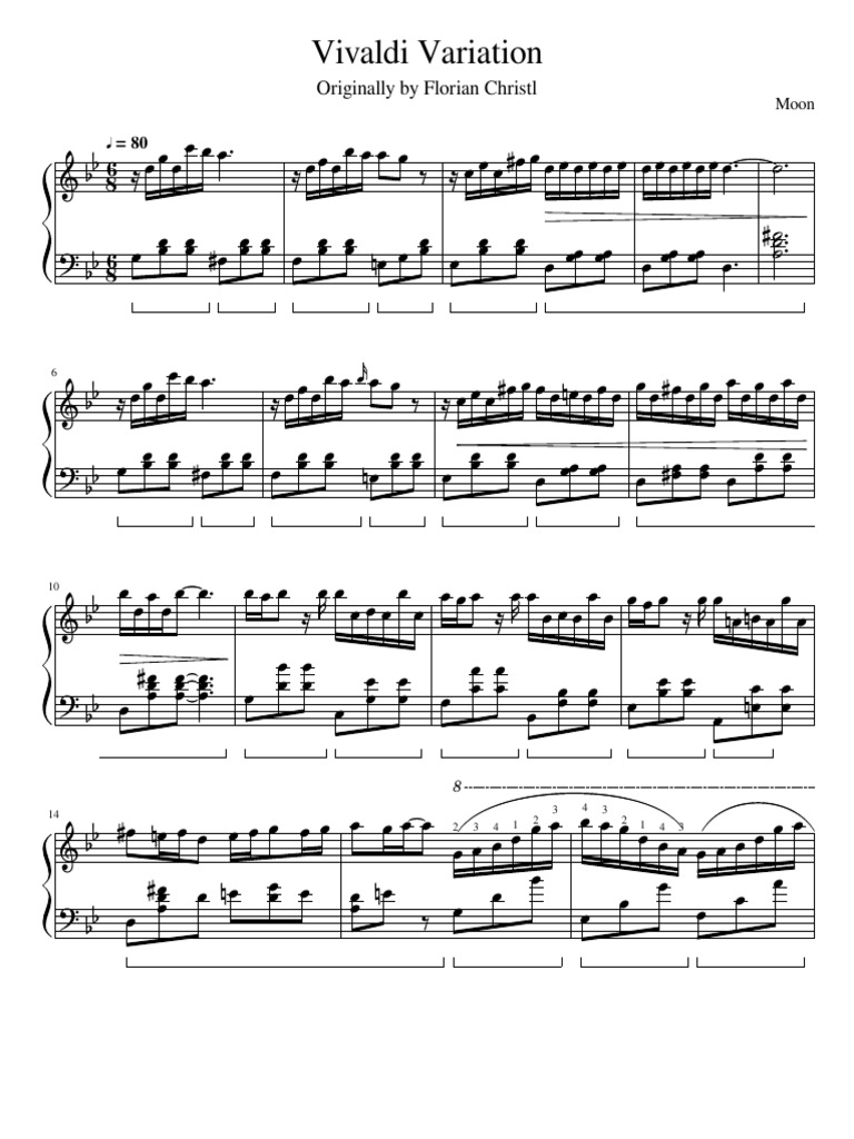 Vivaldi Variation | PDF
